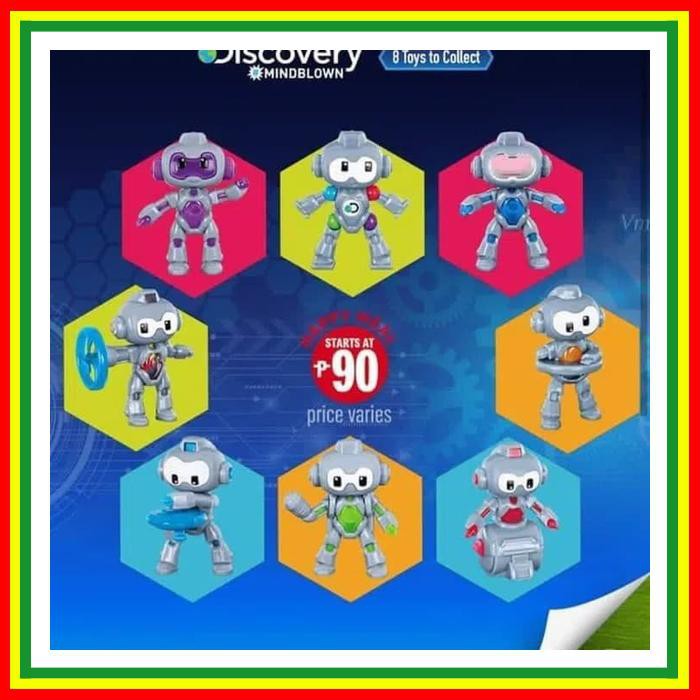Jual HAPPY MEAL DISCOVERY MINDBLOWN ROBOT MCD TWIRL PRISM PROP BOT ...