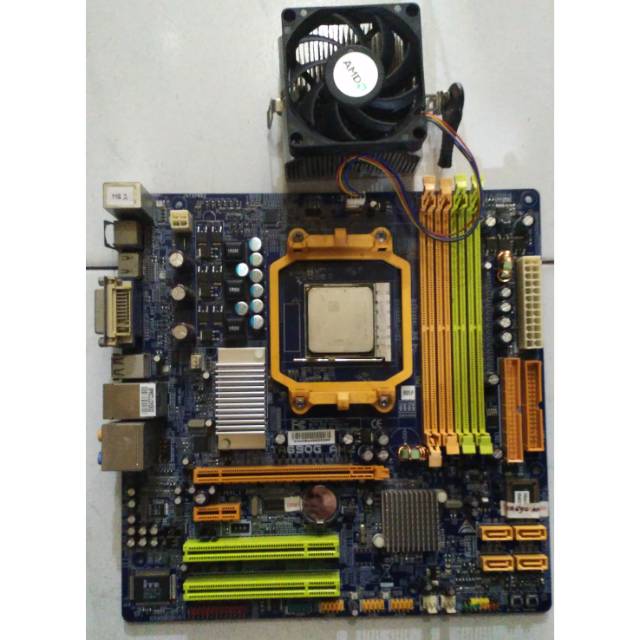 Jual MOBO BIOSTAR TA690G AM2 + PROCESOR AMD ATHLON 64 X2 5200 2.6GHz ...