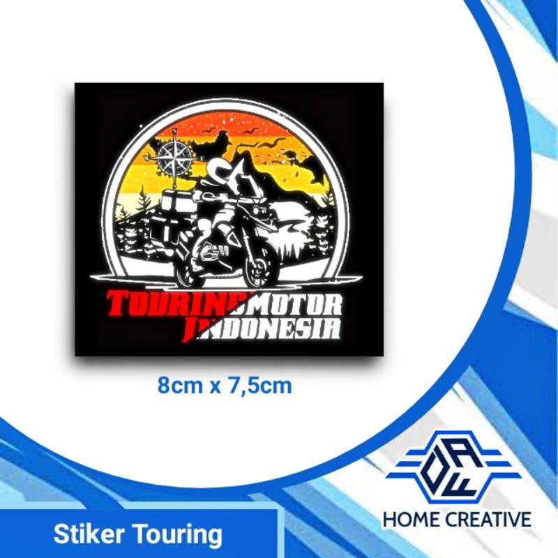 Jual stiker logo motor touring indonesia | Shopee Indonesia