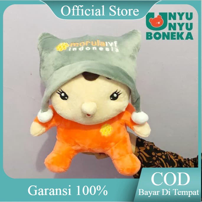Jual Boneka custome karakter maskot perusahaan dengan label | Shopee ...