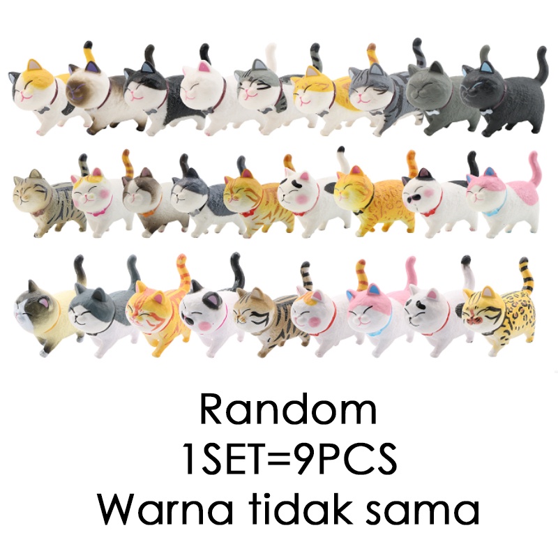 Jual ACTION FIGURE KUCING MINI LUCU / MINIATUR KUCING MINI PGS | Shopee ...