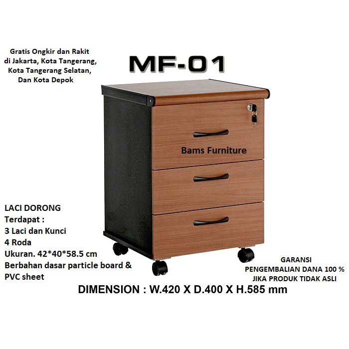 Jual laci kerja laci kantor laci file VIP MF-01 di jamin ori uk ...