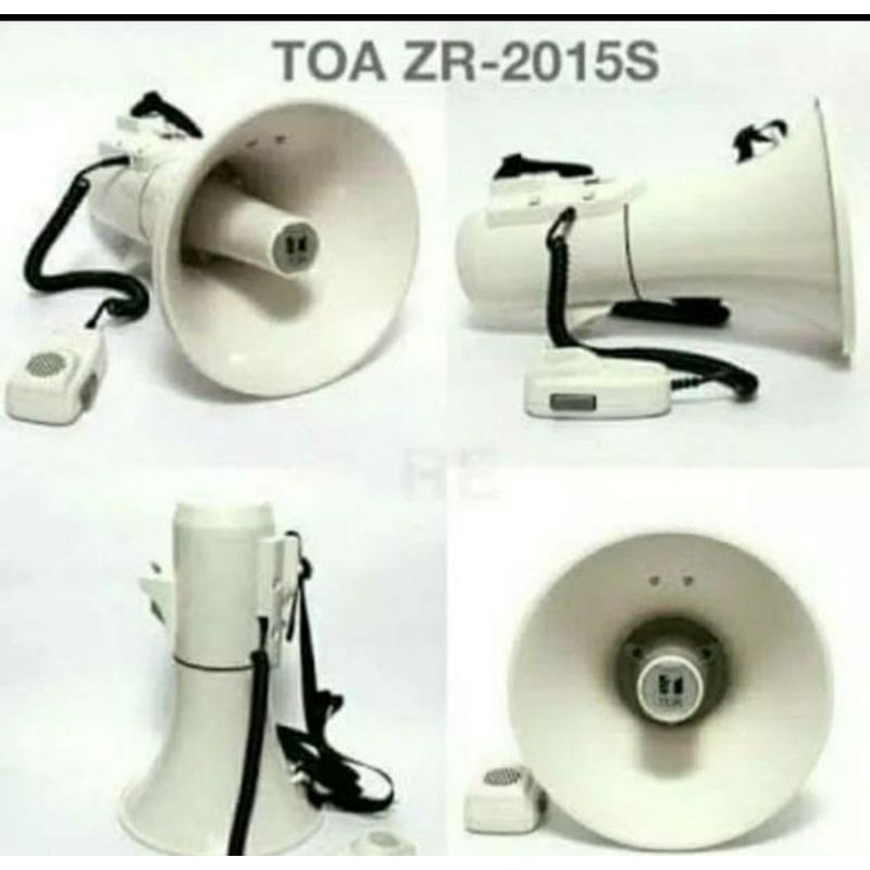 Jual TOA Megaphone ZR 2015 S Dengan Sirine Original Baru free battery ...