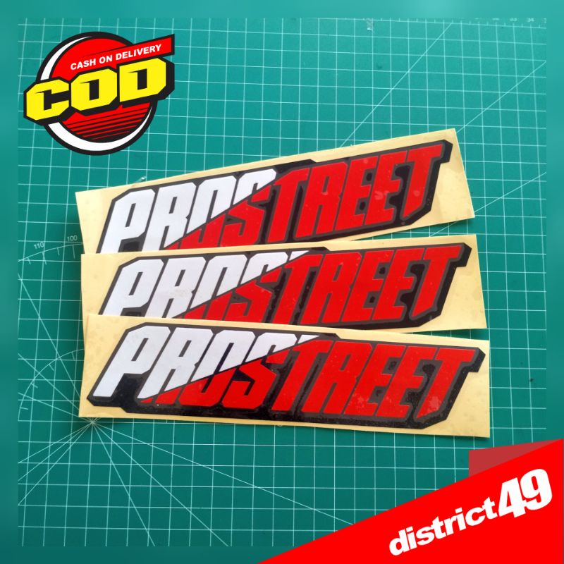 Jual Cutting sticker - Stiker cutting Prostreet - Stiker Pro Street ...