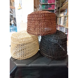 Jual Peci Rotan Kalimantan / Peci Rotan / Peci Akar Rotan /Kopiah / songko / free packing kardus ...