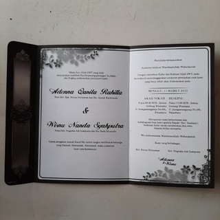 Jual Cetak Undangan / Surat Undangan / Undangan Pernikahan / Kartu ...