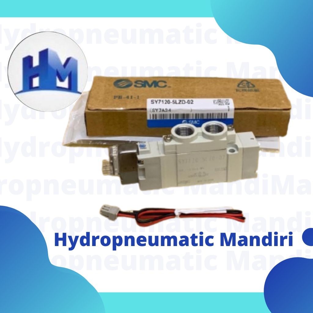 Jual Solenoid valve SMC SY7120-5LZD-02 | Shopee Indonesia