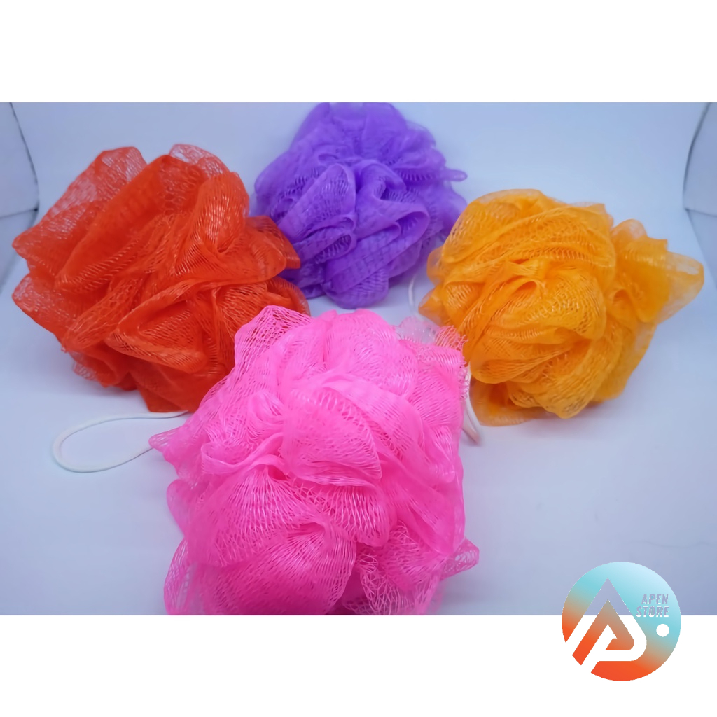 Jual APEN Spons Mandi Besar 35gr Warna Sikat Badan | Shopee Indonesia