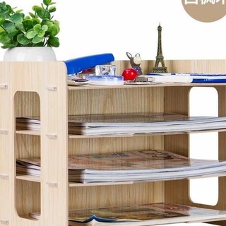 Jual PROMO!! Rak Buku Majalah Kertas HVS Polio File Dokumen Atas Meja ...