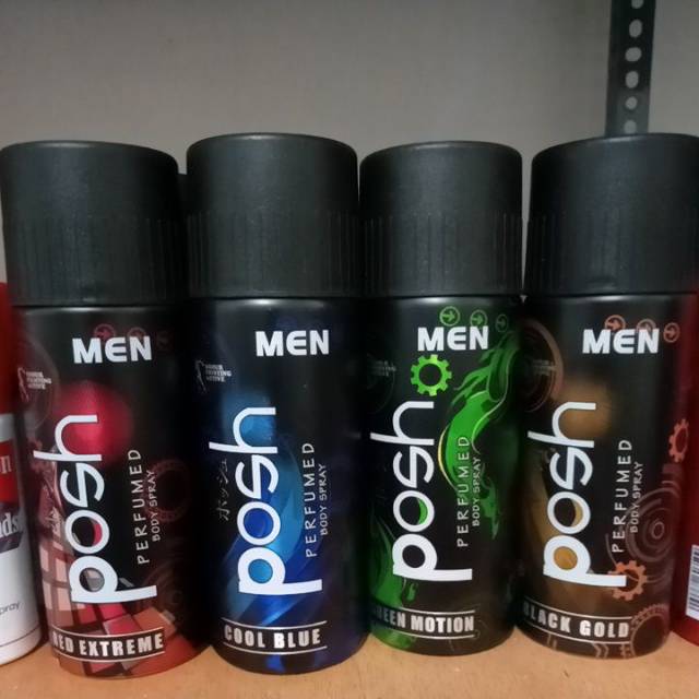 Jual POSH MEN PARFUM BODY SPRAY 150 ML | Shopee Indonesia