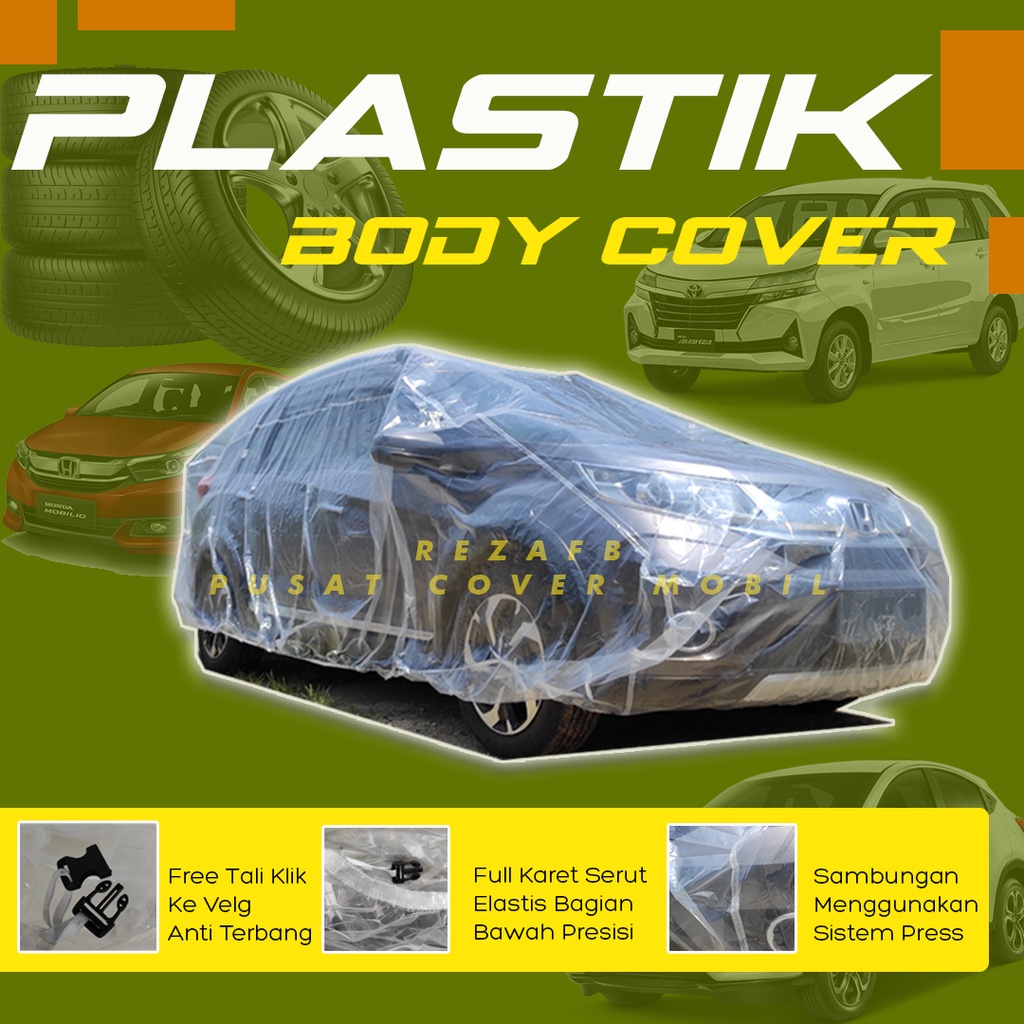 Jual Body Cover Mobil Plastik Bening Transparan Sarung Mobil avanza ...