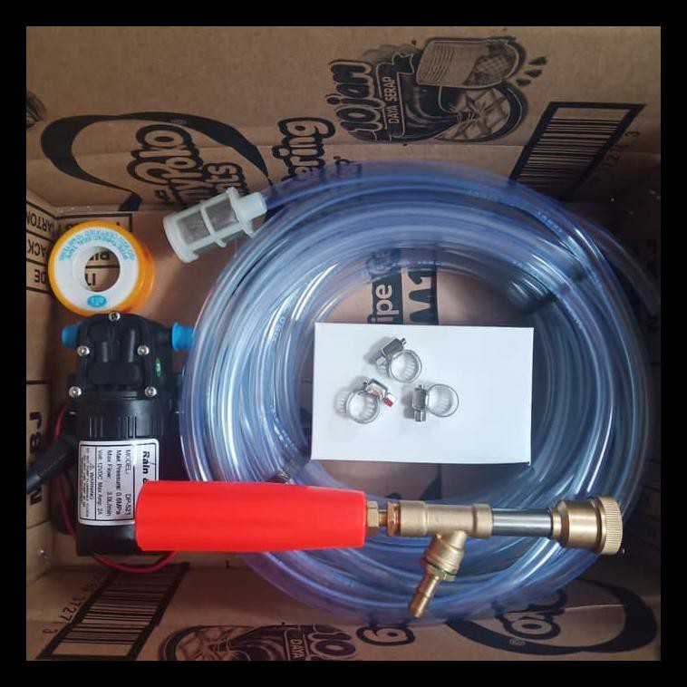 Jual Alat Cuci Motor Mobil Steam Stim Mini Pompa Dc 12 Volt 70 Psi ...