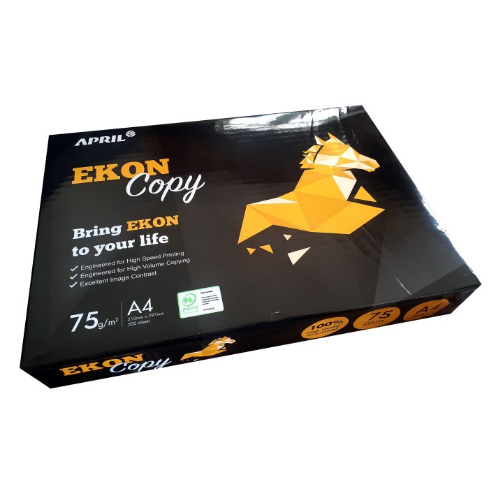 Jual Ekon Kertas Hvs A4 75 Gsm Multi Fungsi Paper Murah | Shopee Indonesia