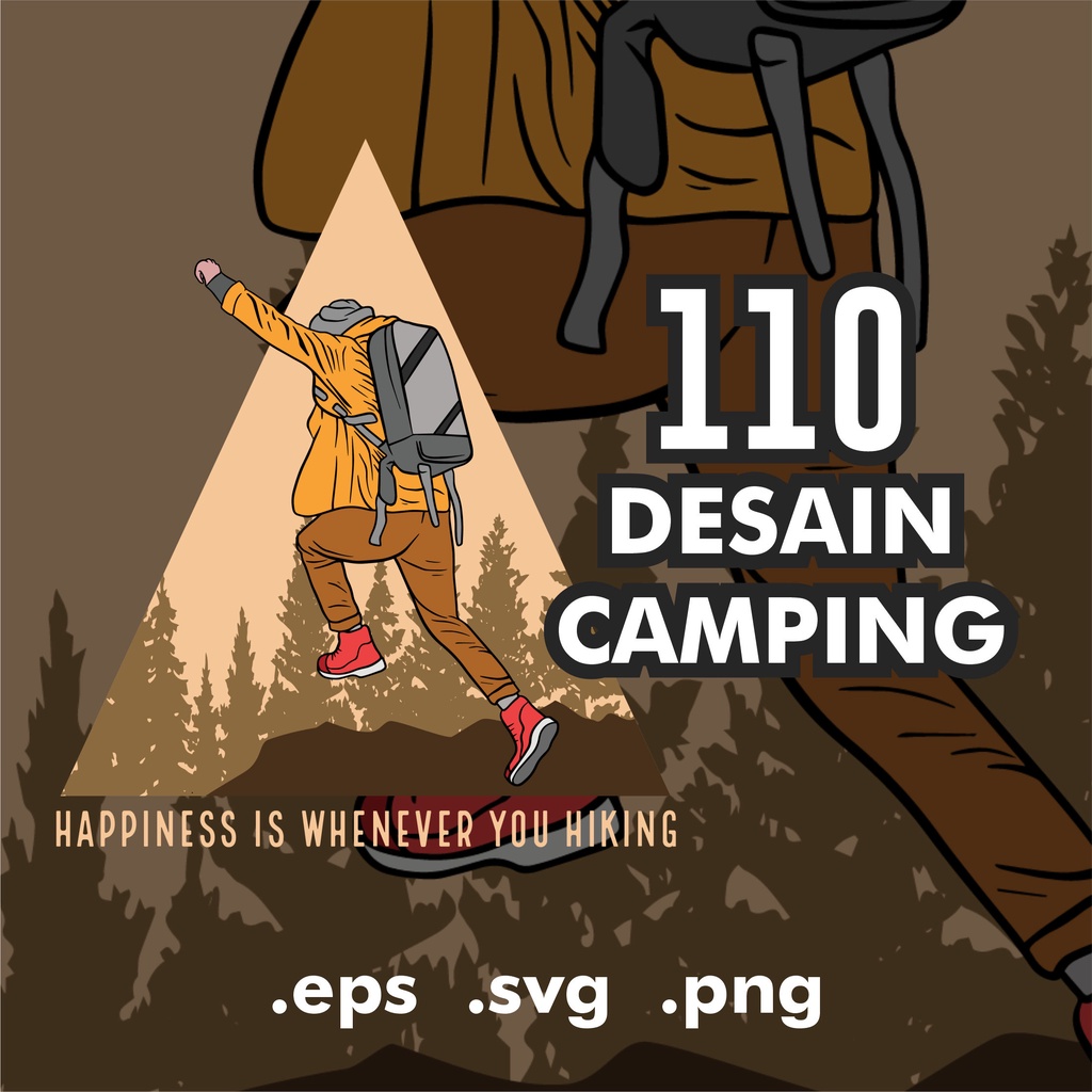 Jual 110 DESAIN CAMPING (File Vector) | Shopee Indonesia