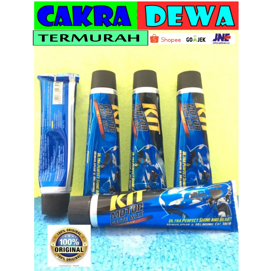 Jual KIT Motor Paste Wax Metallic Motor Paste Wax pembersih body motor ...