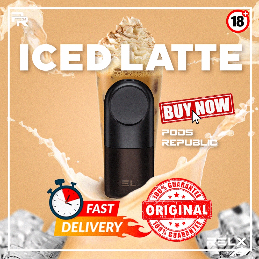 Jual RELX Pods - Iced Latte | Shopee Indonesia