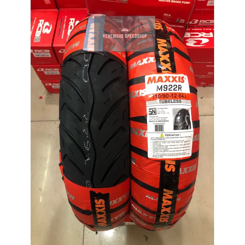 Jual Ban Maxxis M922R Ukuran 110/90-12 (Tubeless) | Shopee Indonesia