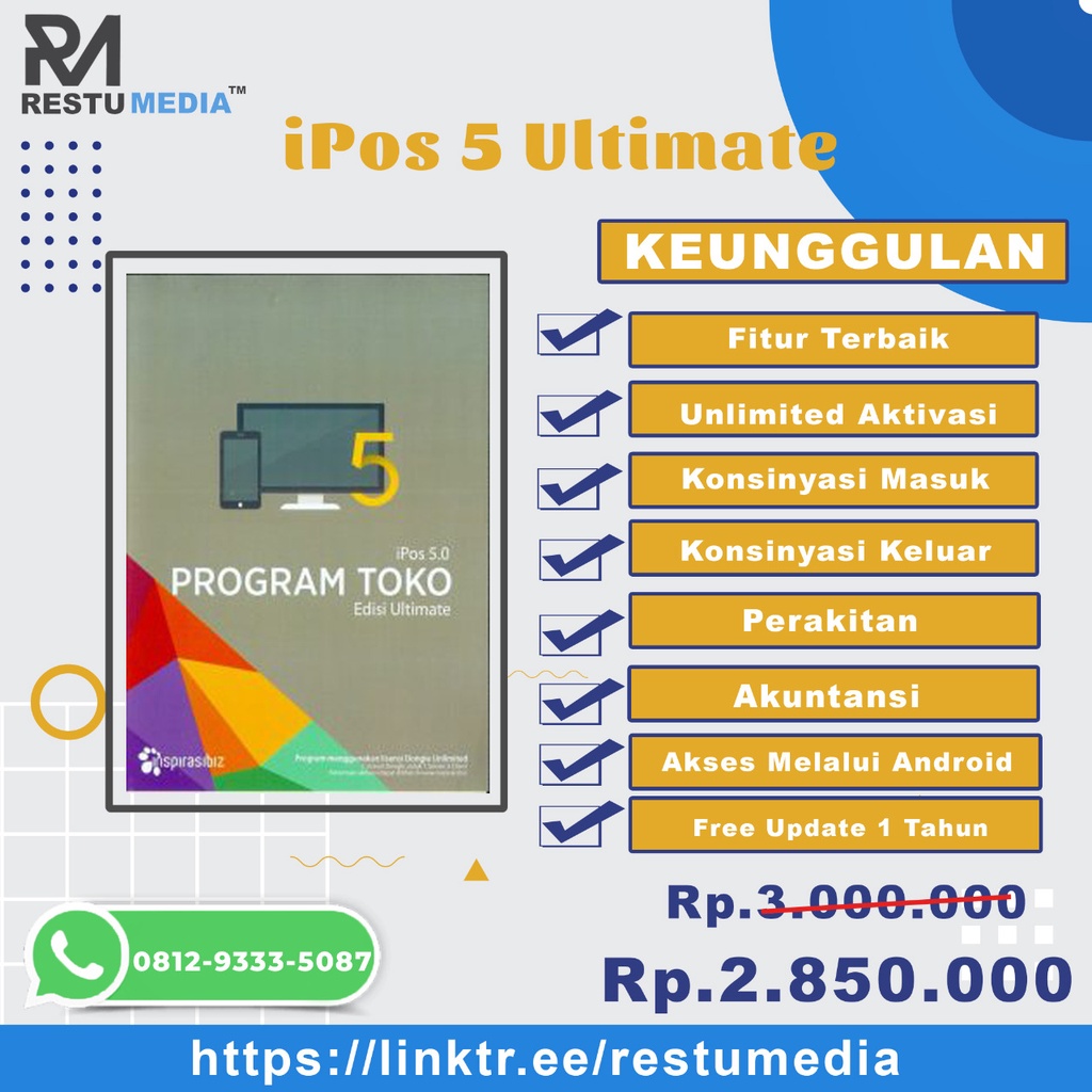 Jual Program Toko ipos 5 Ultimate ORIGINAL | Shopee Indonesia