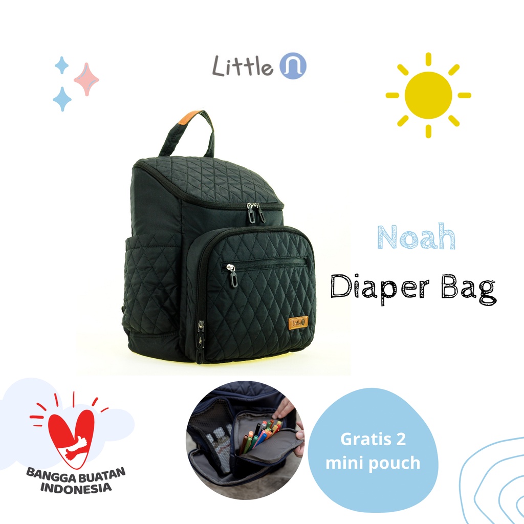 Jual Tas Bayi Little Neosack Noah Diaper Bag - Tas Ransel perlengkapan ...