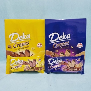 Jual Deka Crepes Choco Nut / Choco Banana (1 Box isi 12 Pcs) | Shopee ...