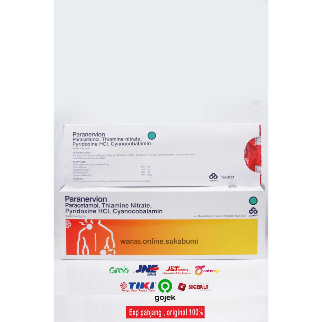 Jual Paranervion dus isi 10 strip | Shopee Indonesia