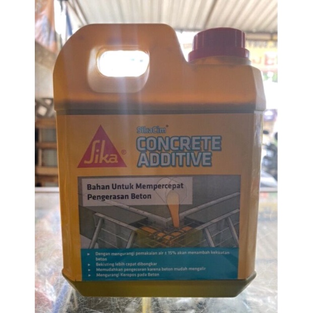 Jual Sikacim Concrete Additives/Obat pengeras beton @ 900 Ml | Shopee Indonesia