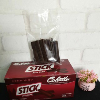 Jual collata stick coklat batang coklat 200gr compound | Shopee Indonesia