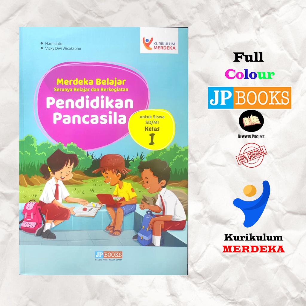 Jual Buku PPKN SD Kelas 1 Kurikulum Merdeka - Merdeka Belajar JP Books | Shopee Indonesia
