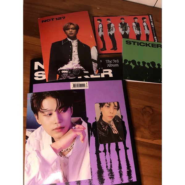 Jual album nct 127 sticker unsealed photocard johnny postcard taeil ...