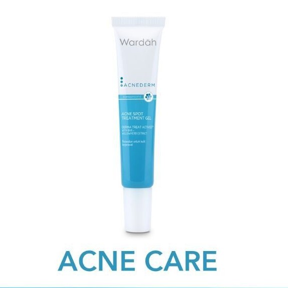Jual Wardah Acnederm Acne Spot Treatment Gel 15 ml | Shopee Indonesia
