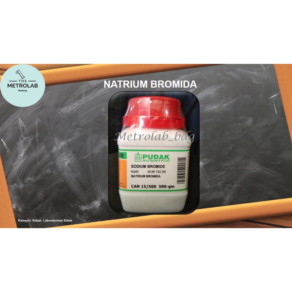 Jual Natrium Bromida | Sodium Bromide | NaBr | 500 gr | Shopee Indonesia