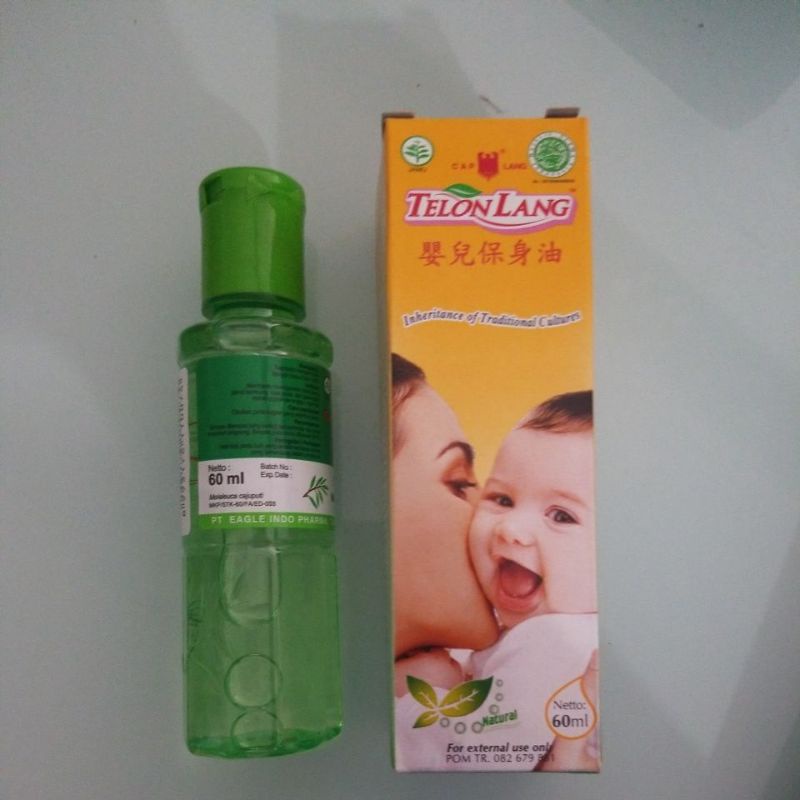 Jual minyak kayu putih dan minyak telon lang 60ml | Shopee Indonesia