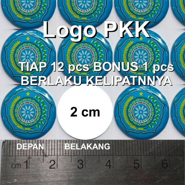 Jual Pin Logo PKK 2 cm Indonesia|Shopee Indonesia