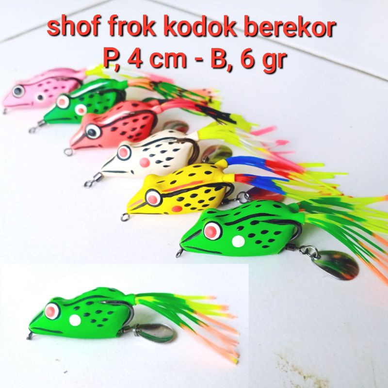 Jual Shof frog kodok berekor- 4 cm - 6gr | Shopee Indonesia