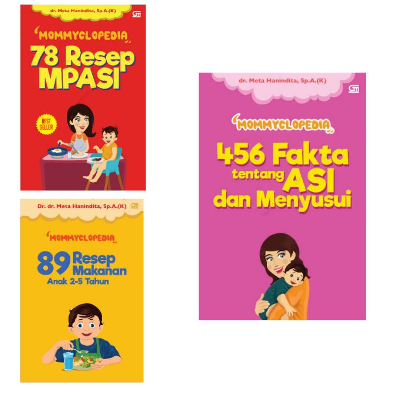 Jual Mommyclopedia 78 Resep Mpasi / 456 Fakta tentang ASI dan Menyusui ...