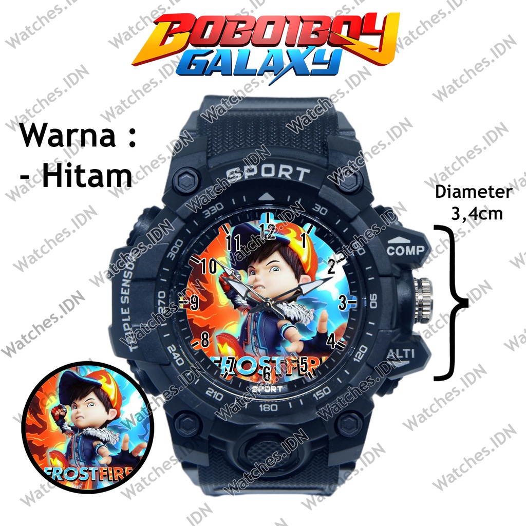 Jual Jam Tangan Sport Anak Laki Laki Boboiboy Anti Air | Shopee Indonesia