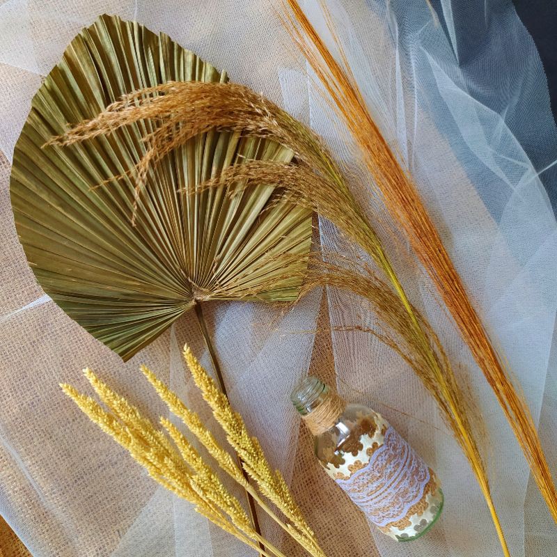 Jual Dekorasi Bunga Kering Paket Vas Dan Bunga Kering Fotografi