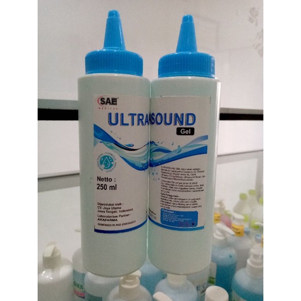 Jual Gel Ultrasound/Gel USG/Ultrasonic Jelly Sae Medical 250mL | Shopee ...