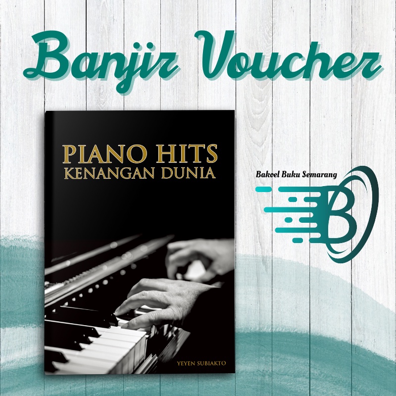 Jual Buku Musik dan Lagu Piano Hits Kenangan Dunia Partitur Not Balok ...