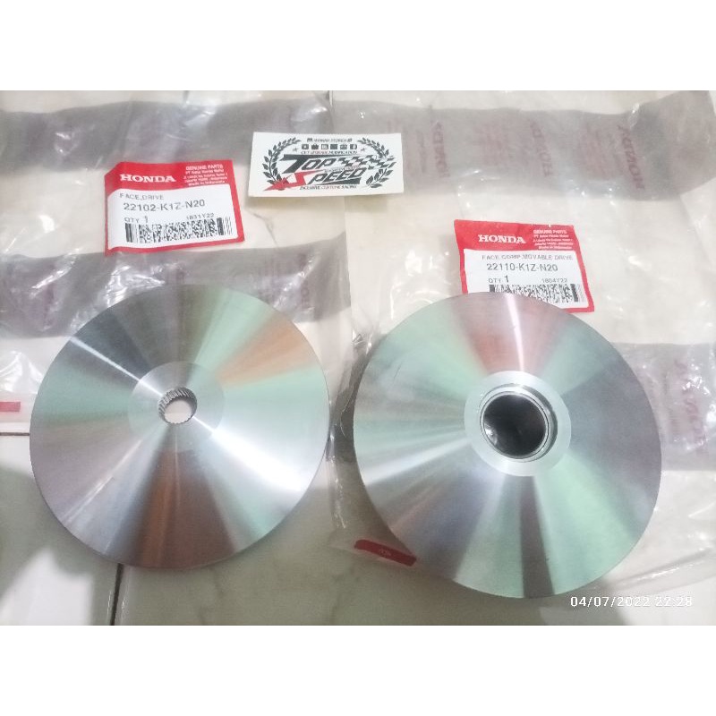 Jual PULLEY CUSTOM PCX 160 PCX 150 VARIO 160 K1Z ADV 150 K97 BIG PULLEY PNP VARIO 150 VARIO 125 ...