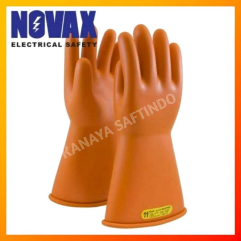 Jual Sarung Tangan Anti Listrik 20KV NOVAX Murah Original | Shopee Indonesia