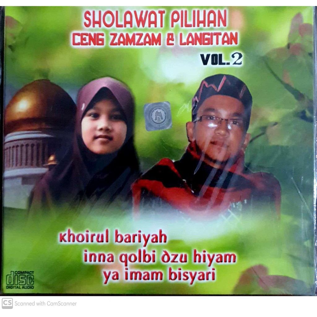 Jual Sholawat Pilihan Ceng Zamzam & Langitan Vol.2 | CD Original ...