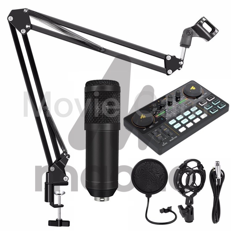 Jual MaonoCaster AU-AM200 Sound Card + 2 unit Microphone BM800 Podcast ...