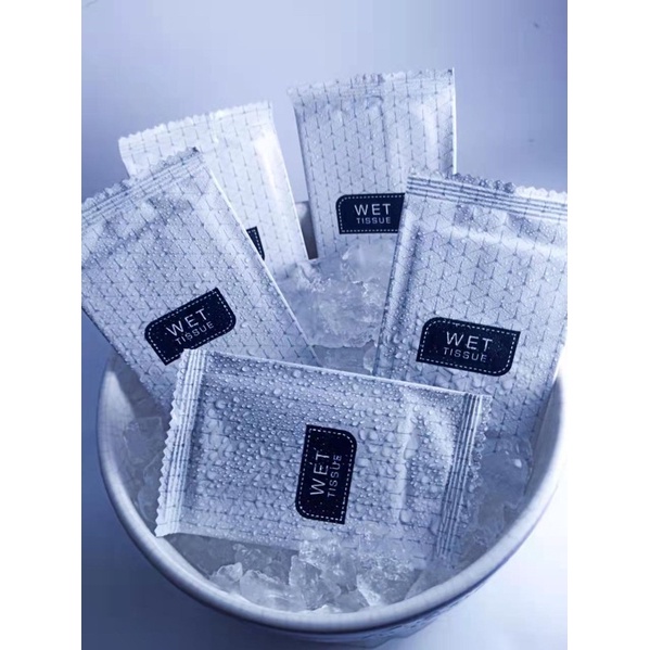 Jual ECO WET TISUE WIPES TISSUE TISU ANTISEPTIC SACHET MINI 1 LEMBAR ...