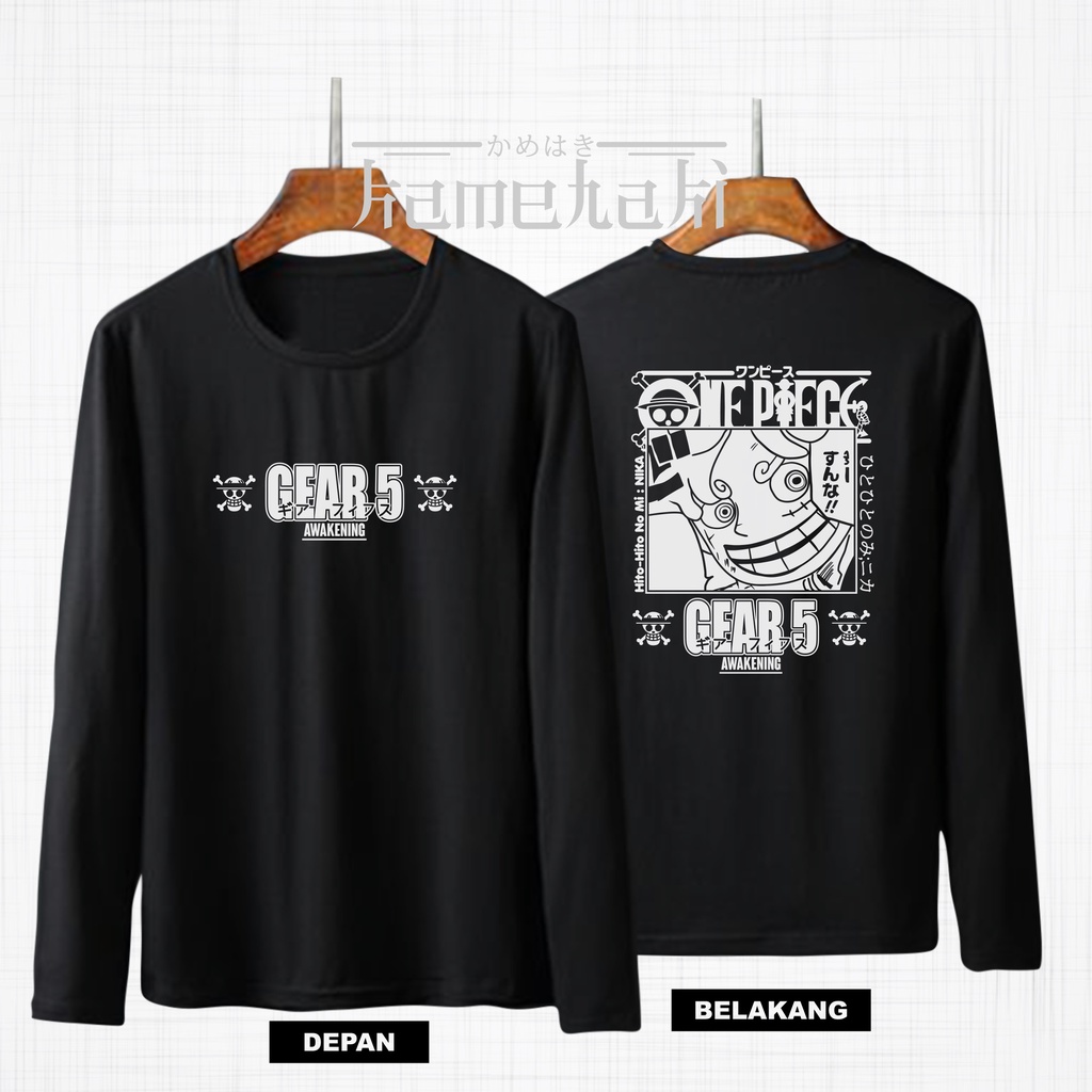 Jual Kaos Longsleve Anime LUFFY GEAR 5 db / Kaos LUFFY AWAKENING HITO ... Jual Kaos Longsleve Anime LUFFY GEAR 5 db / Kaos LUFFY AWAKENING HITO ...