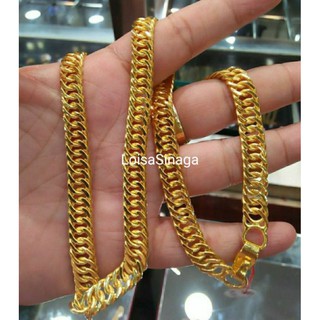 Jual Kalung Rante Lipan Emas LM/London 24K kadar 99,9% Indonesia|Shopee ...