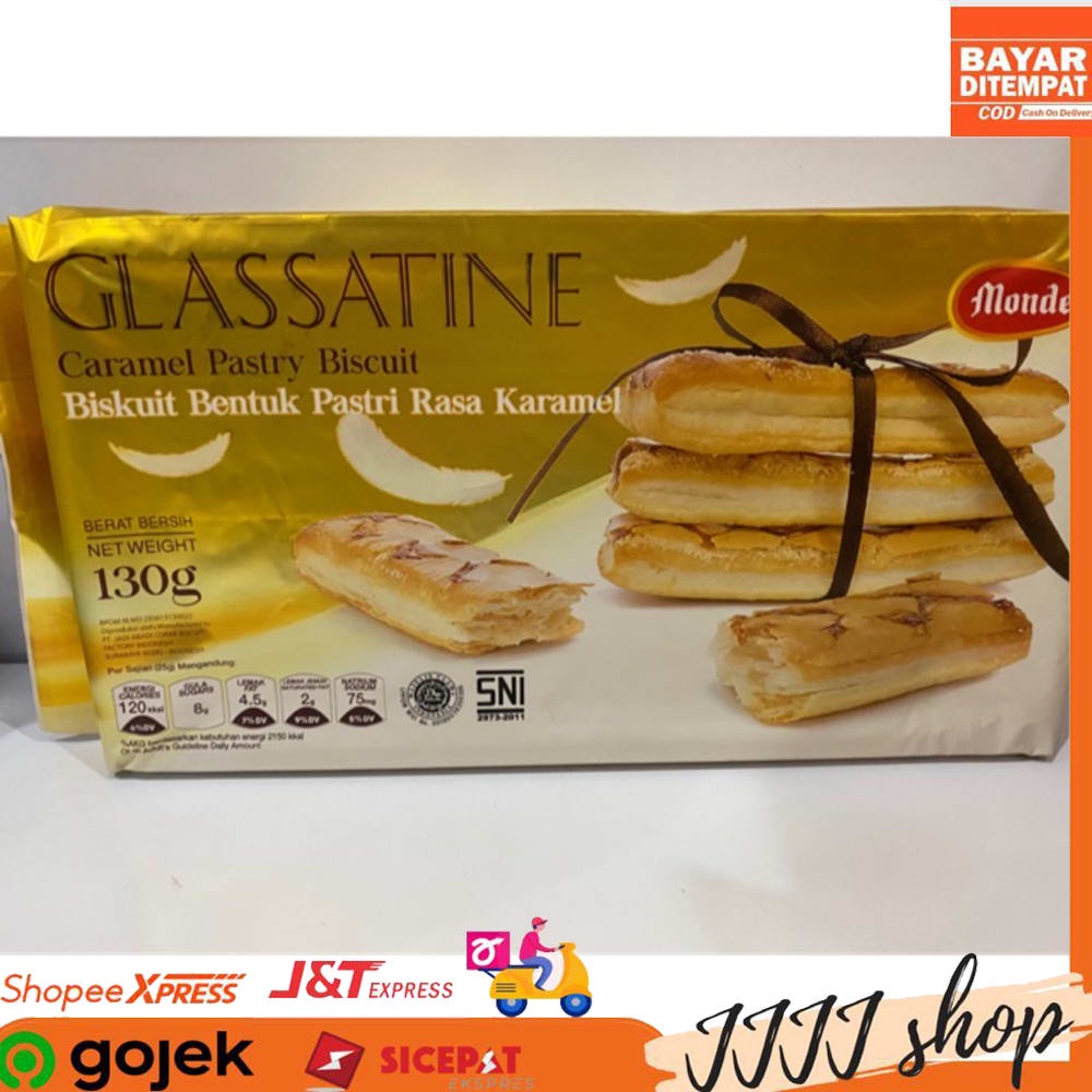 Jual Monde Glassatine Caramel Pastry Biscuit Cemilan Snack Biskuit Rasa ...