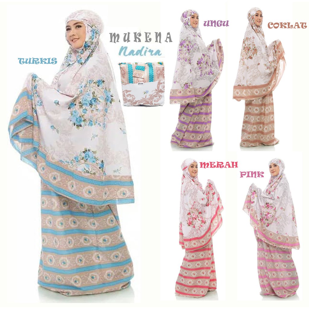 Jual Mukena Bali DEWASA Nadira Tas Pesta | Shopee Indonesia