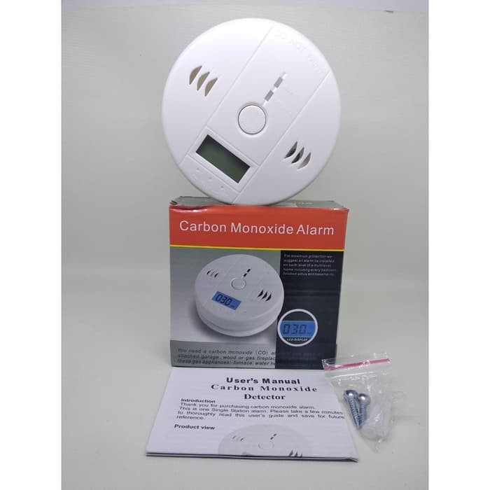Jual Detector Asap Carbon Monoxide Smoke Detector Alarm Di Ruangan ...