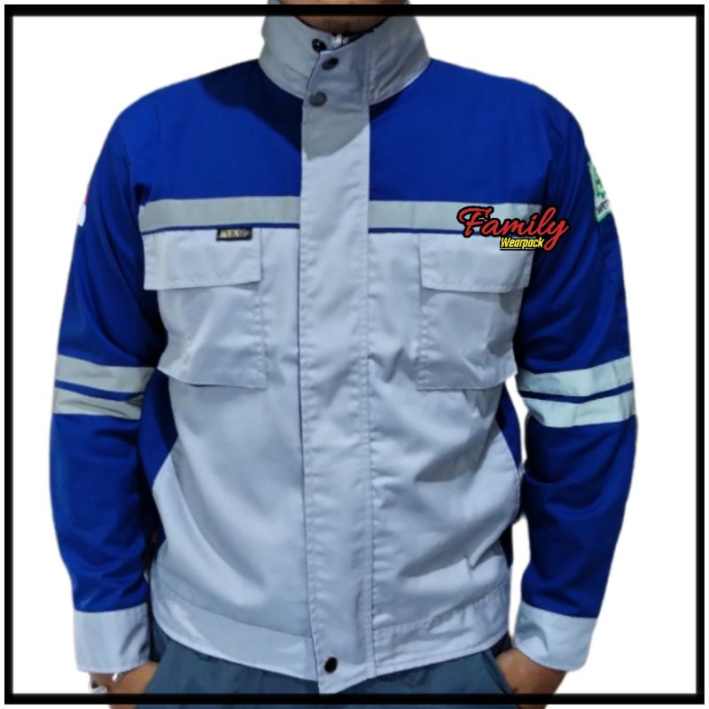 Jual Wearpack Semi Jaket/ Seragam Kerja/ Baju Proyek/ Jaket K3 ... Jual Wearpack Semi Jaket/ Seragam Kerja/ Baju Proyek/ Jaket K3 ...